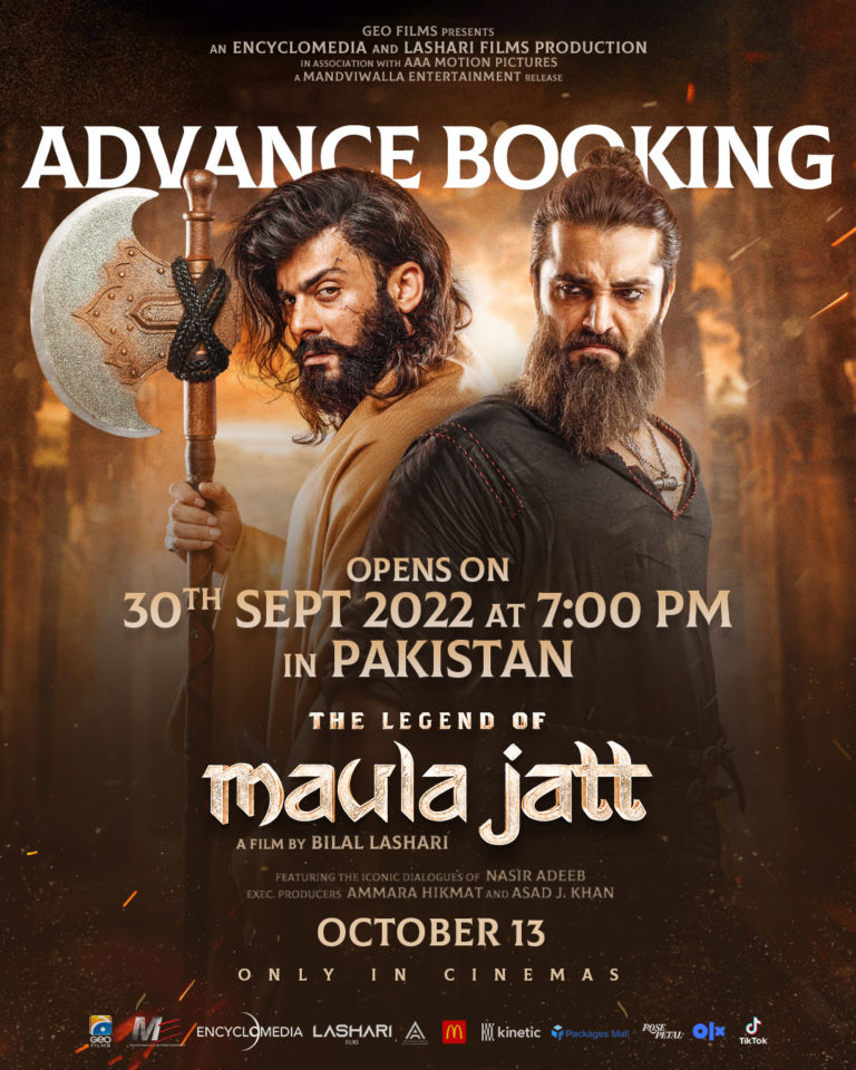 The Legend of Maula Jatt’ advance booking opens this Friday 7 pm in ...