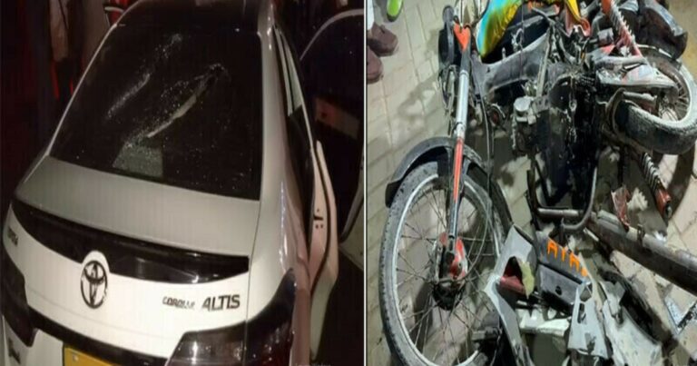 Couple Dies in Tragic Karsaz Road Accident