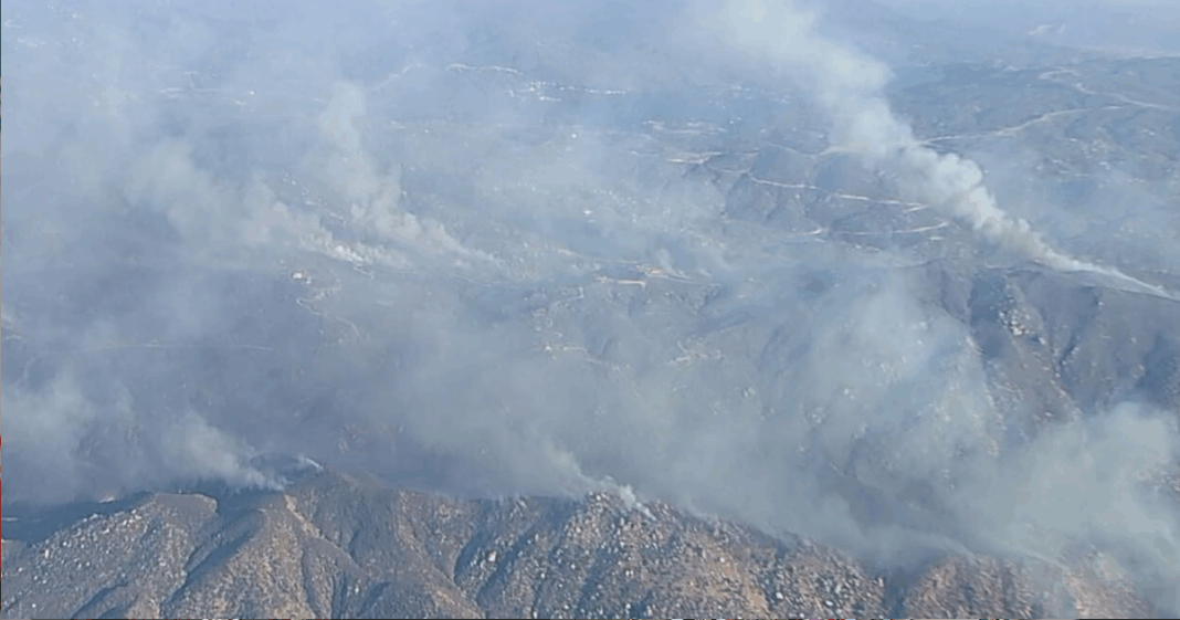 Wolf Fire Scorches 1,165 Acres in Southern California