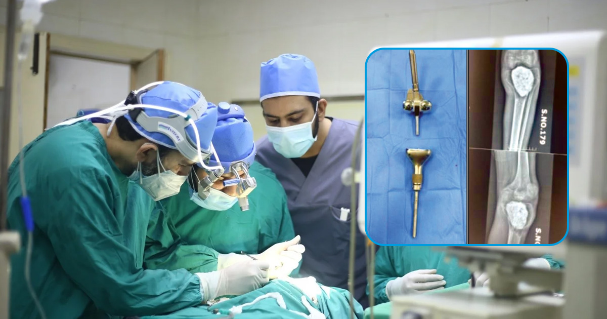 Karachi’s Jinnah Hospital Performs First Ever Knee Cancer Surgery