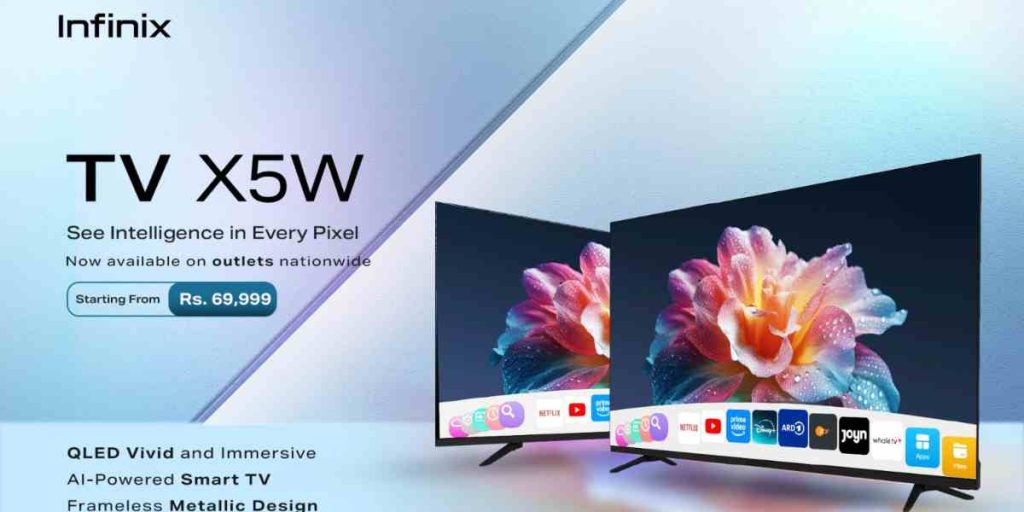 Infinix launches its all-new X5W Smart TV Nationwide