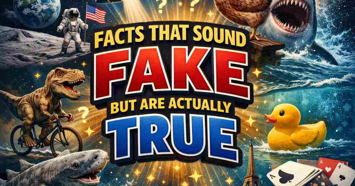 6 Facts That Sound So Fake But Are Actually True