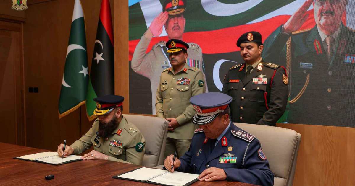 Pakistan Signs $4 Billion Defence Deal with Libyan National Army