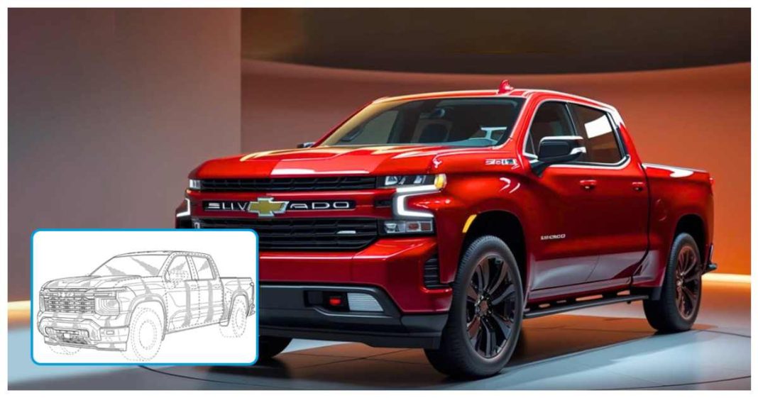 Design of The New Chevrolet Silverado Leaks Ahead of Full Reveal