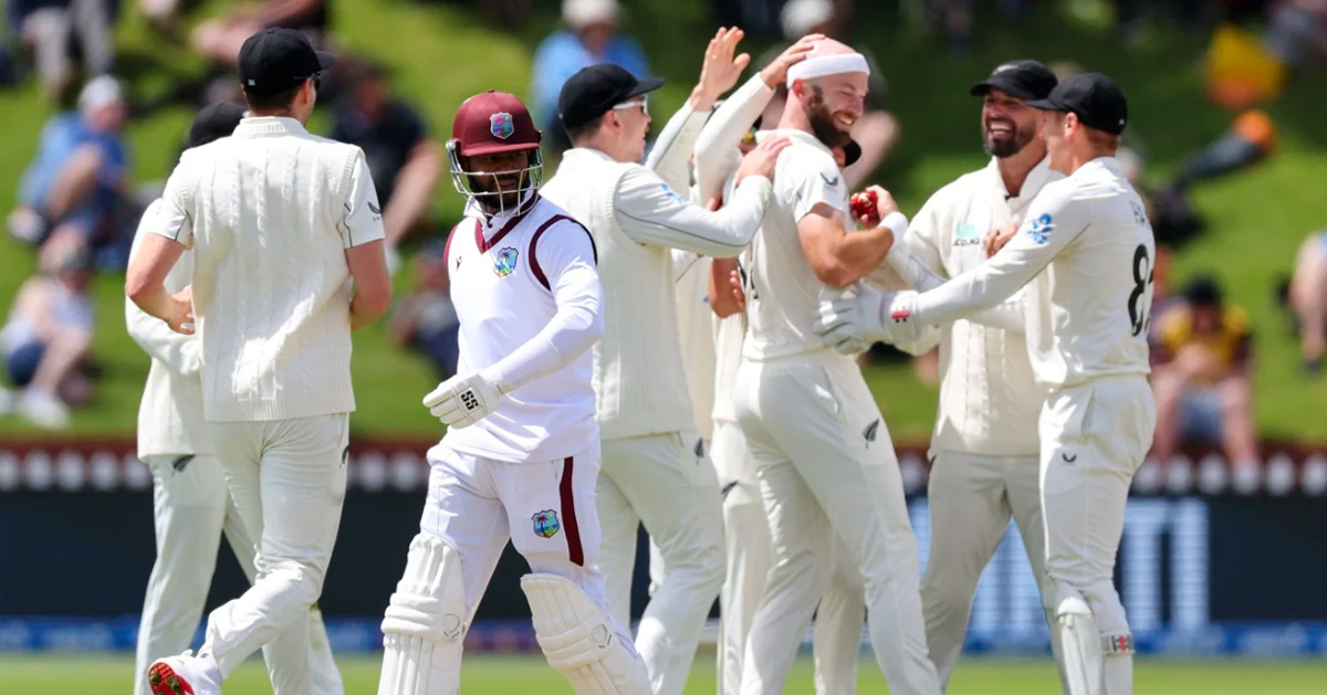 Duffy Stars as New Zealand Defeat West Indies in Wellington Test